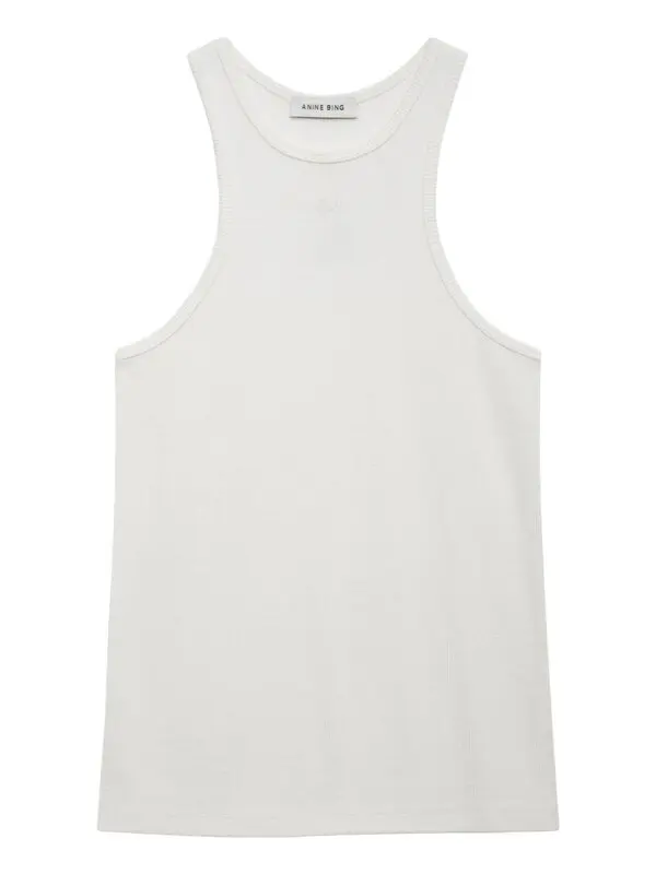 ANINE BING Racerback Vest - Ivory