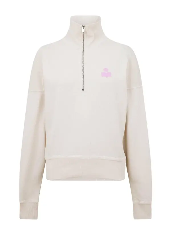 Isabel Marant Étoile Crew Neck Sweatshirt - White