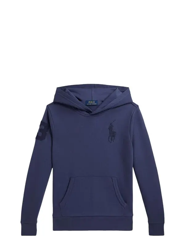 Polo Ralph Lauren Embroidered Logo Hoodie - Blue