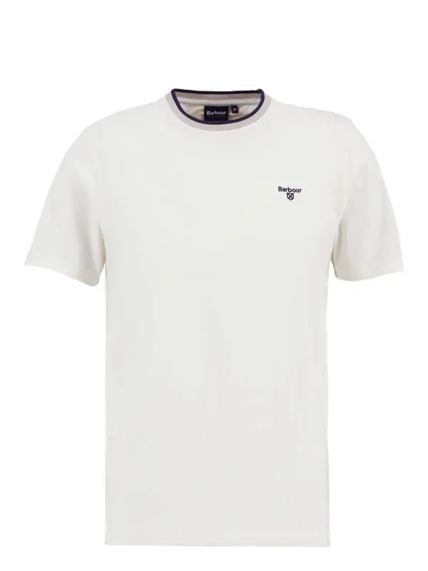 Barbour Cornsay Logo T-shirt - White