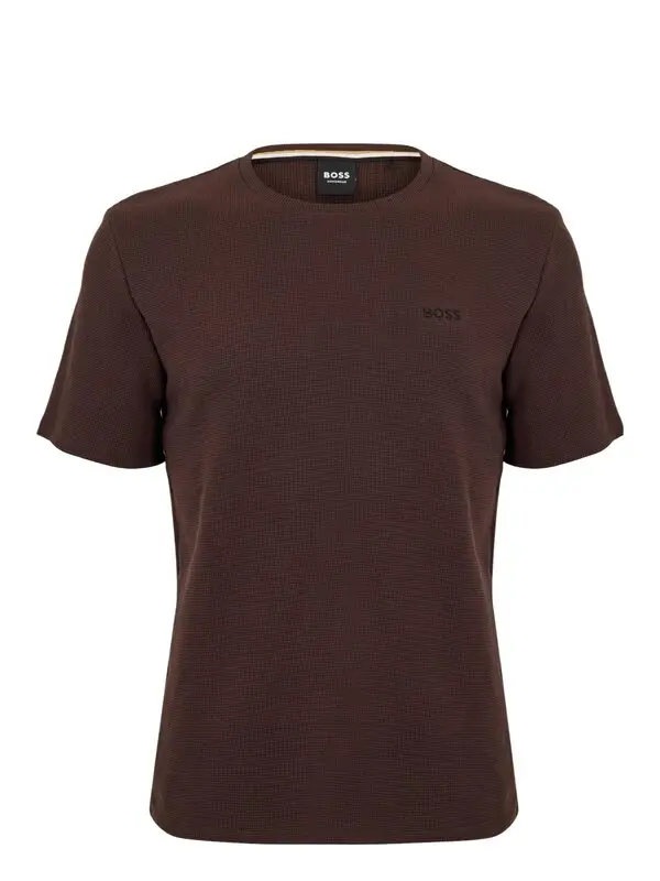 Hugo Boss Logo Crew-neck T-shirt - Black