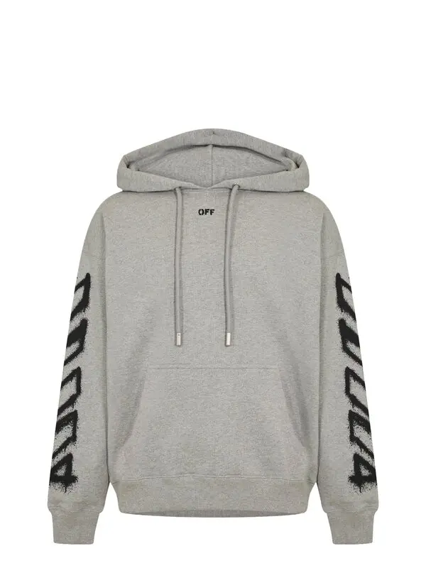 Off-White Overhead Hoodie - Gray