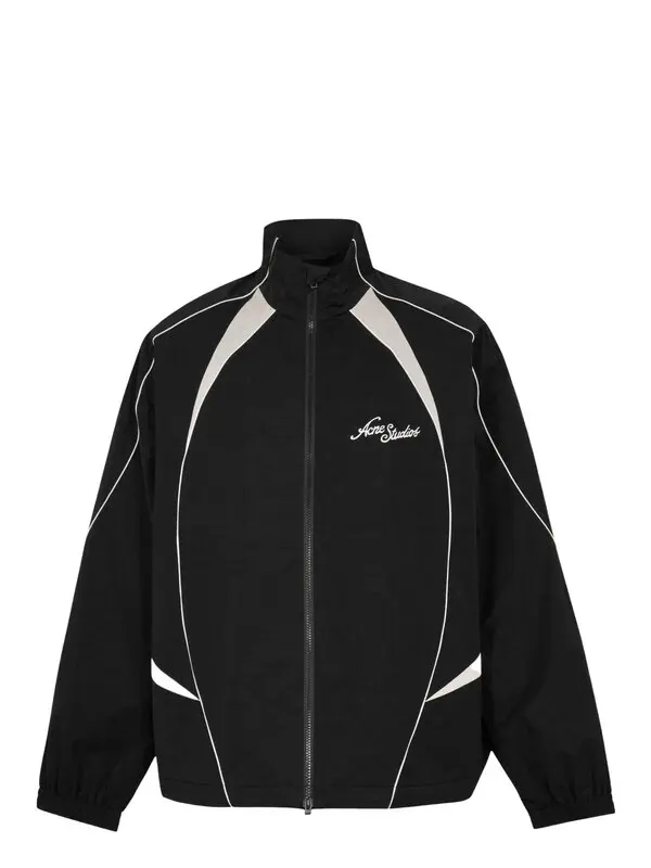 Acne Studios Color-blocked Track Jacket - Black