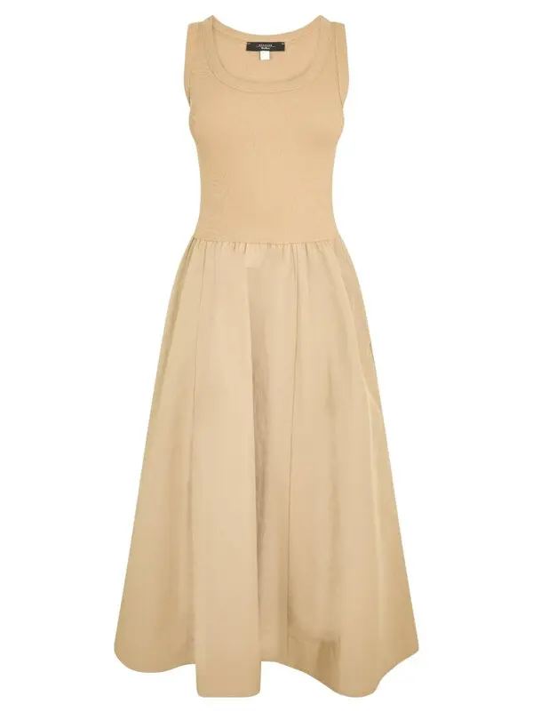 Max Mara Destino Maxi Dress - Nude