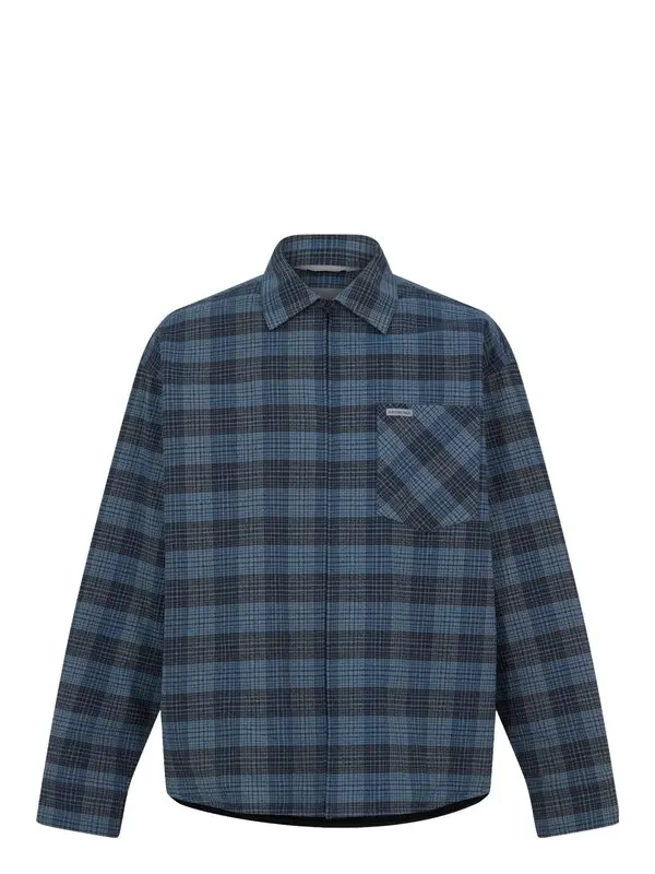 Balenciaga Shirt Coat - Blue