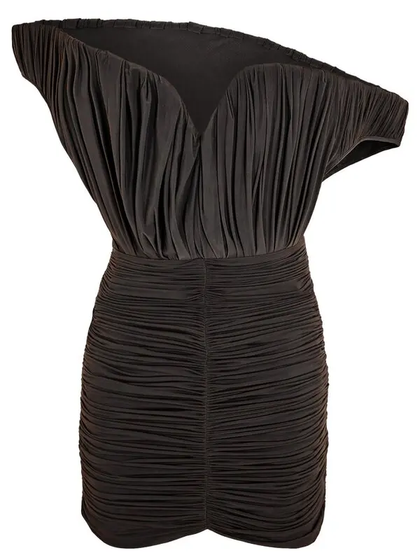Magda Butrym Fitted Mini Dress - Black