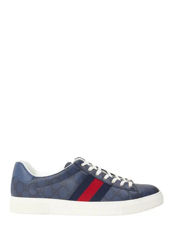 Gucci Canvas Ace Trainers - White