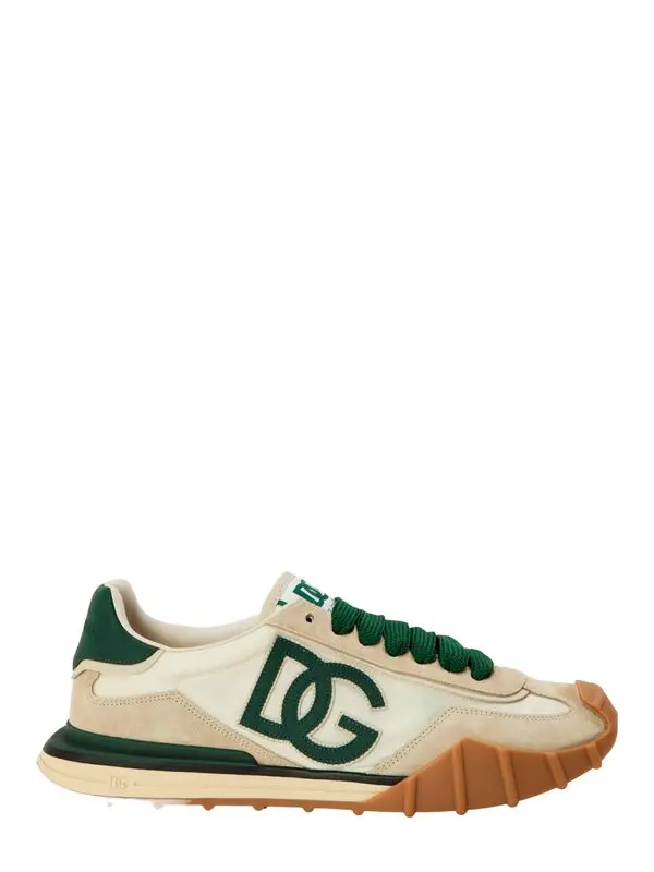 Dolce & Gabbana Rubber Runner Sneakers - Nude