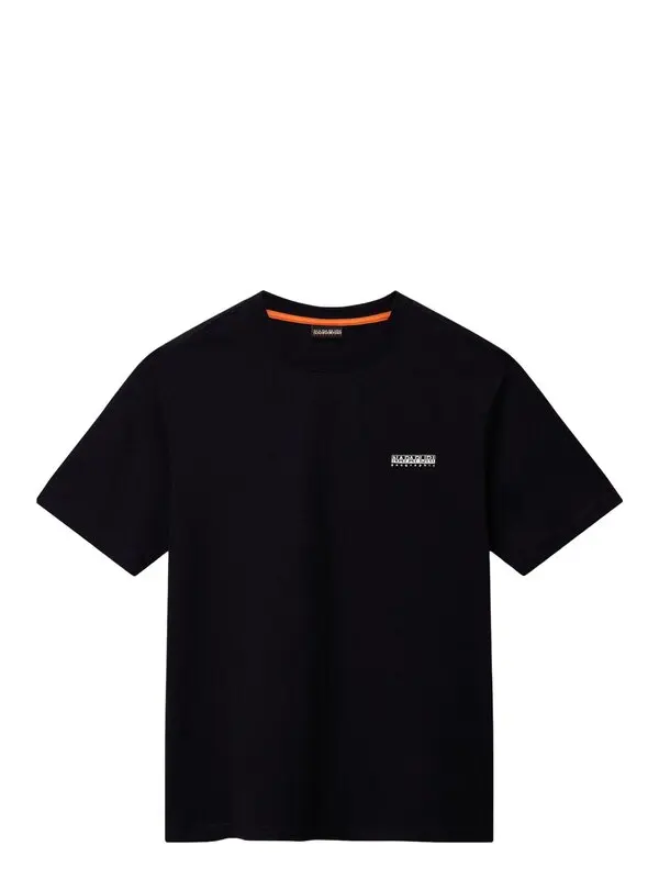 NAPAPIJRI Logo Crew Neck T-shirt - Black