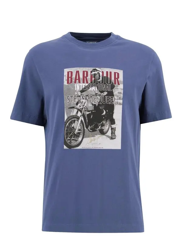 Barbour Arnes Short-sleeved T-shirt - Blue