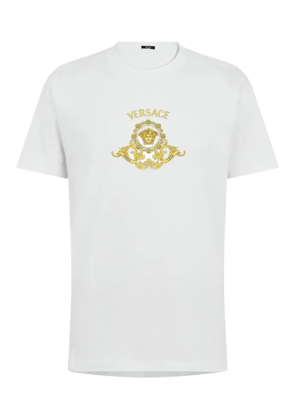 Versace Medusa Crstt T-shirt - White