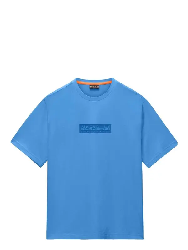NAPAPIJRI Logo Crew Neck T-shirt - Blue