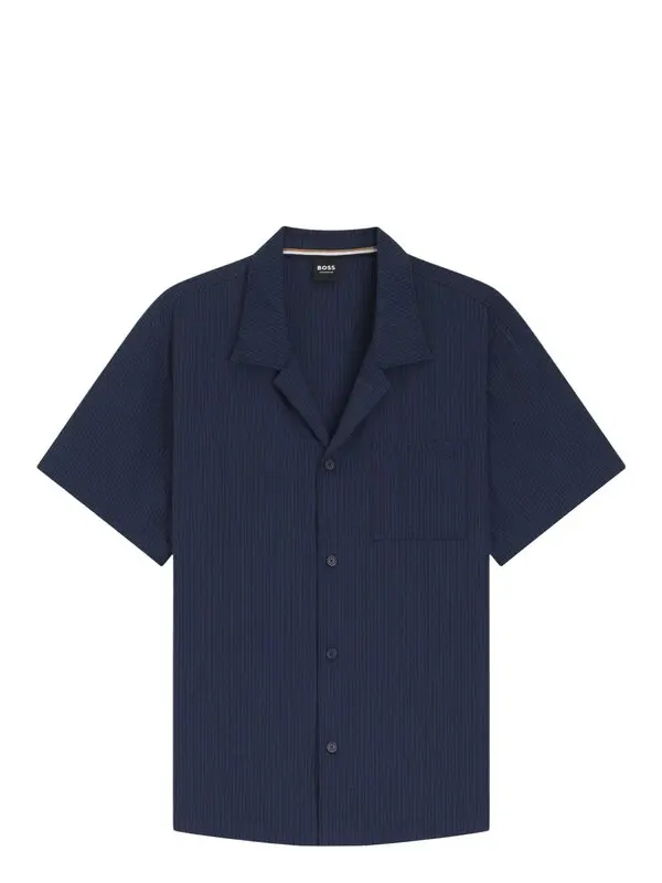 Hugo Boss Short-sleeved Shirt - Blue