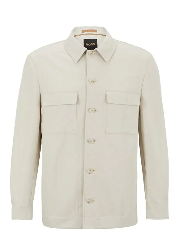 Hugo Boss Slim-fit Blazer - White