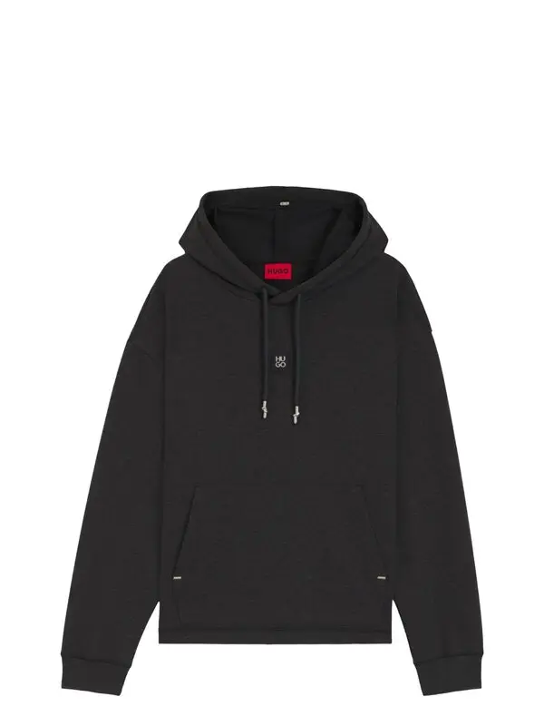 Hugo Boss Pull Over Hoodie - Black