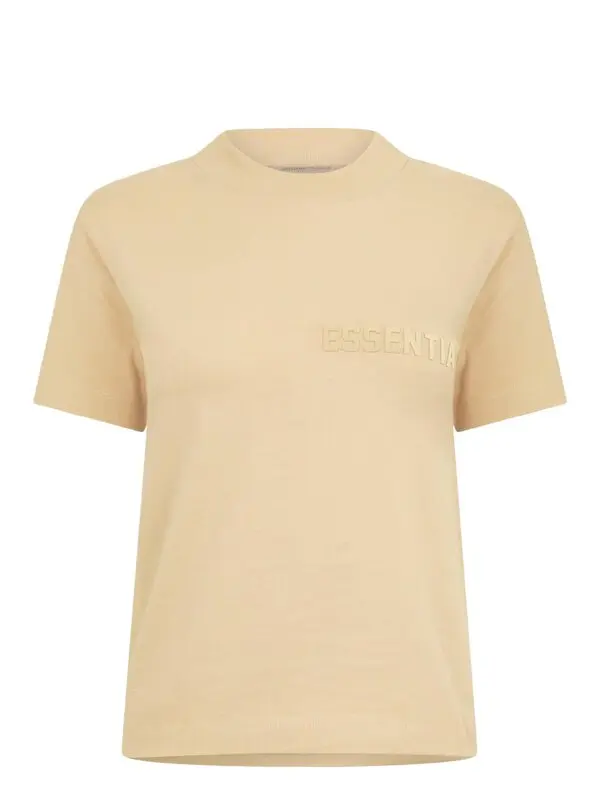 Fear Of God Logo Detail T-shirt - Nude