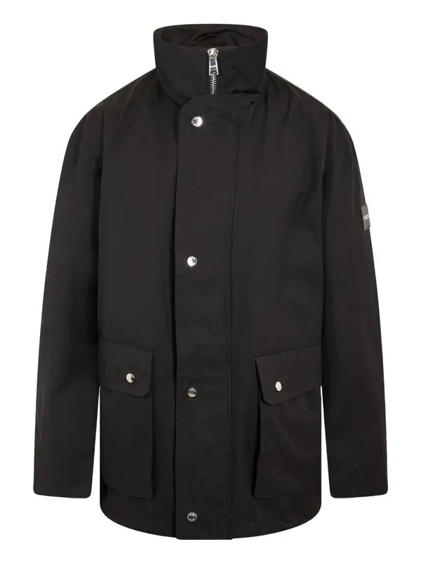 Hugo Boss Lightweight Raincoat - Black