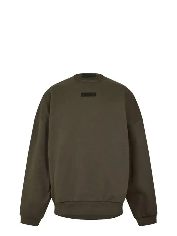 Fear Of God Crew Neck Long-sleeved Sweatshirt - Brown