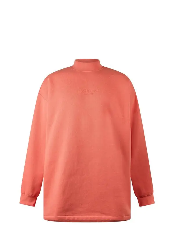 Fear Of God Long-sleeved Sweatshirt With Logo Detail - Red
