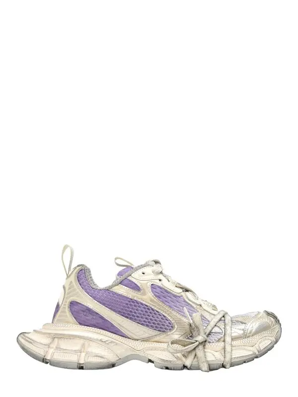 Balenciaga Multicolor Platform Sneakers - Nude