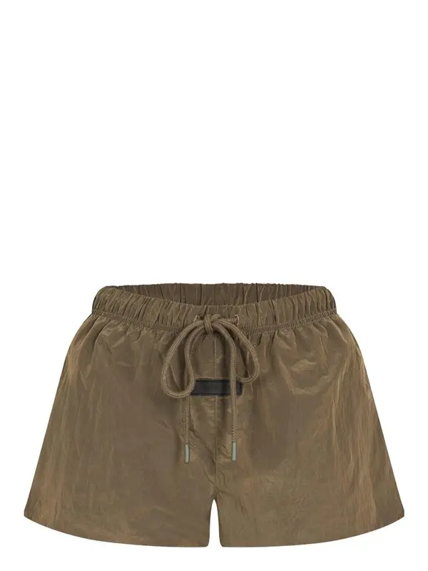 Fear Of God Drawstring Jogging Shorts - Brown