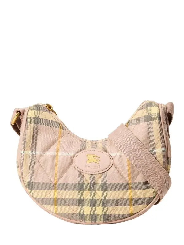 Burberry Horseshoe-shaped Small Bag - Nude