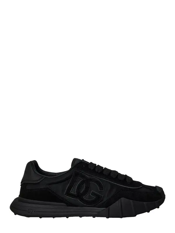 Dolce & Gabbana Logo Sneakers - Black