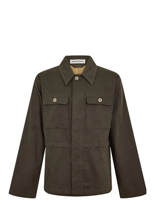 Our Legacy Classic Collared Utility Jacket - Black