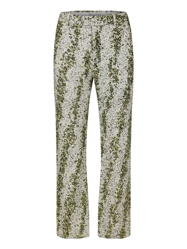 Bottega Veneta Straight Leg Trousers - Gray