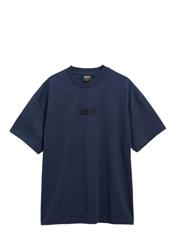 Barbour Logo Short-sleeve T-shirt - Blue