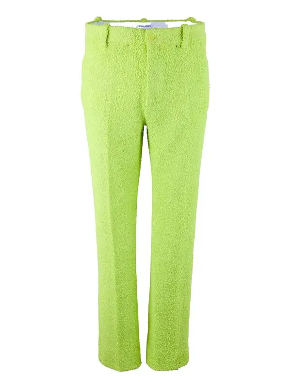 Bottega Veneta Straight Leg Trousers - Green