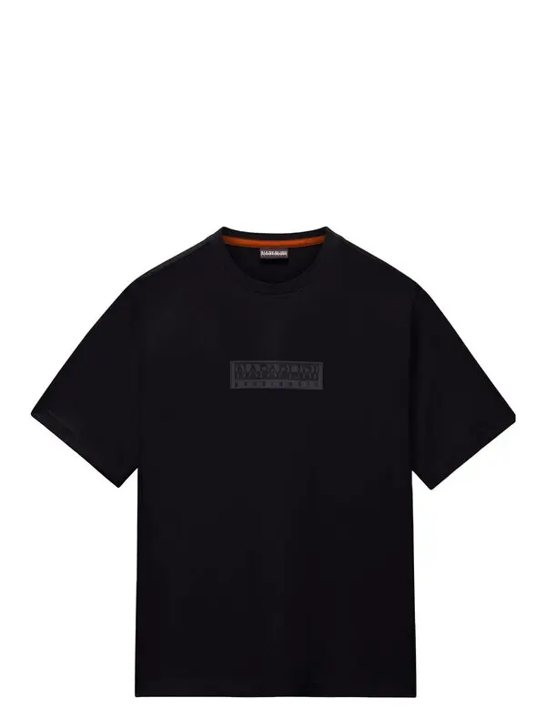 NAPAPIJRI Logo Crew-neck T-shirt - Black