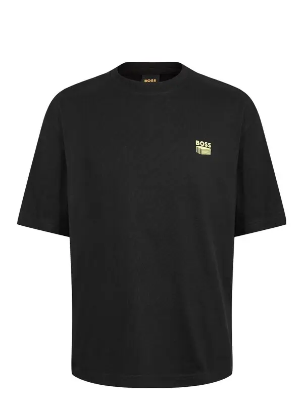 Hugo Boss Logo Crew-neck T-shirt - Black