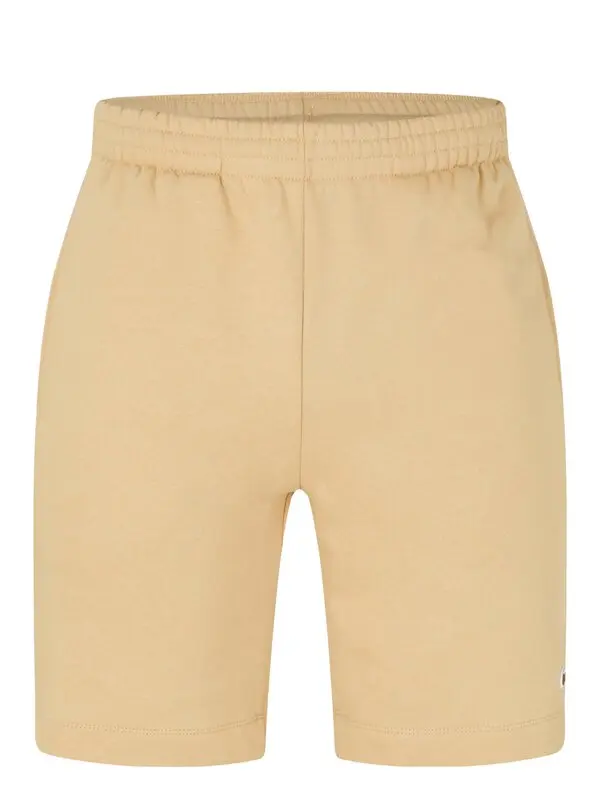 Lacoste Elastic Waist Embroidered Crocodile Shorts - Nude