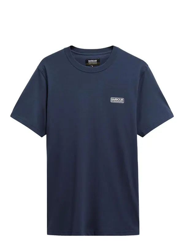 Barbour Logo Short-sleeve T-shirt - Blue