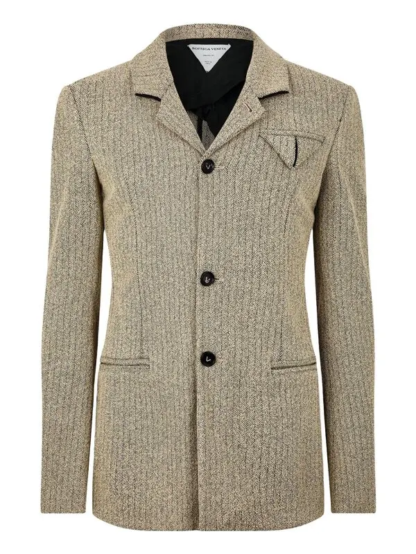 Bottega Veneta Tailored Blazer - Nude