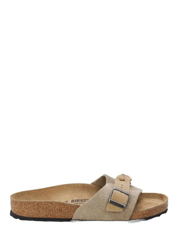 BIRKENSTOCK Braided Strap Flat Sandals - Multicolor