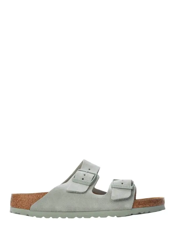 BIRKENSTOCK Adjustable Flat Sandals - Gray