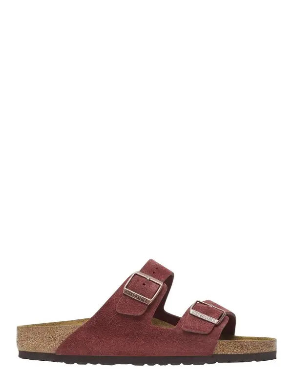 BIRKENSTOCK Adjustable Flat Sandals - Red
