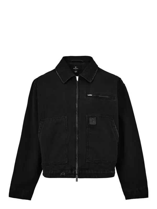 REPRESENT Heaton Washed Workwear Jacket - Black