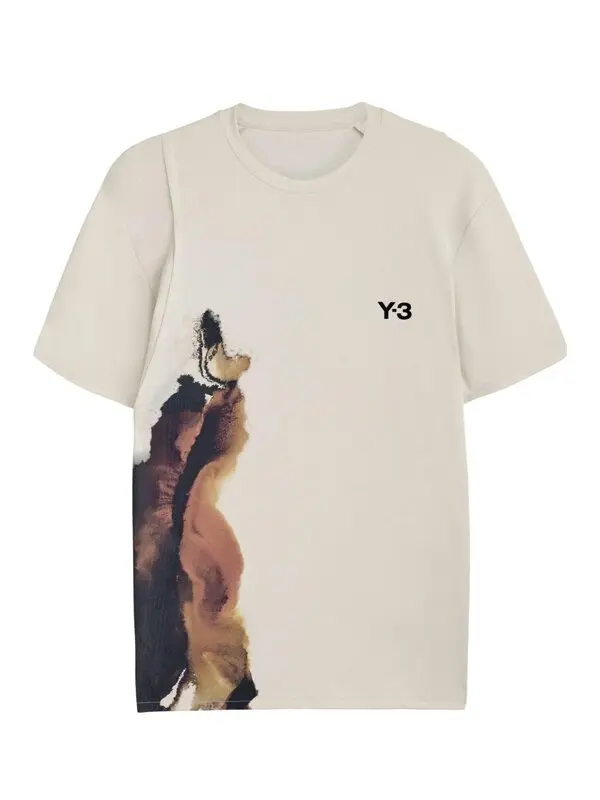 Y3 Printed T-shirt - White