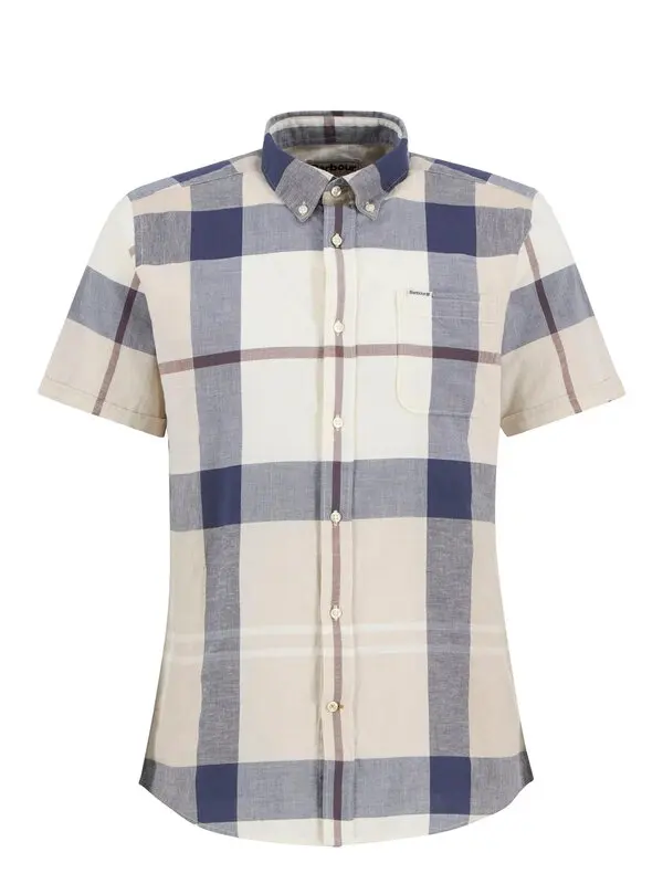 Barbour Short-sleeved Plaid Shirt - No