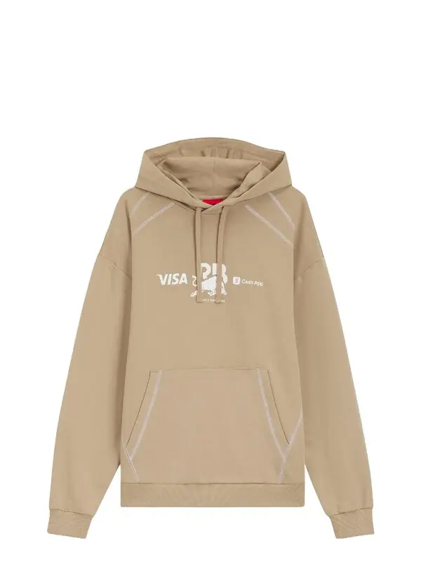 Hugo Boss Pullover Hooded Sweatshirt With Graphic Print - No