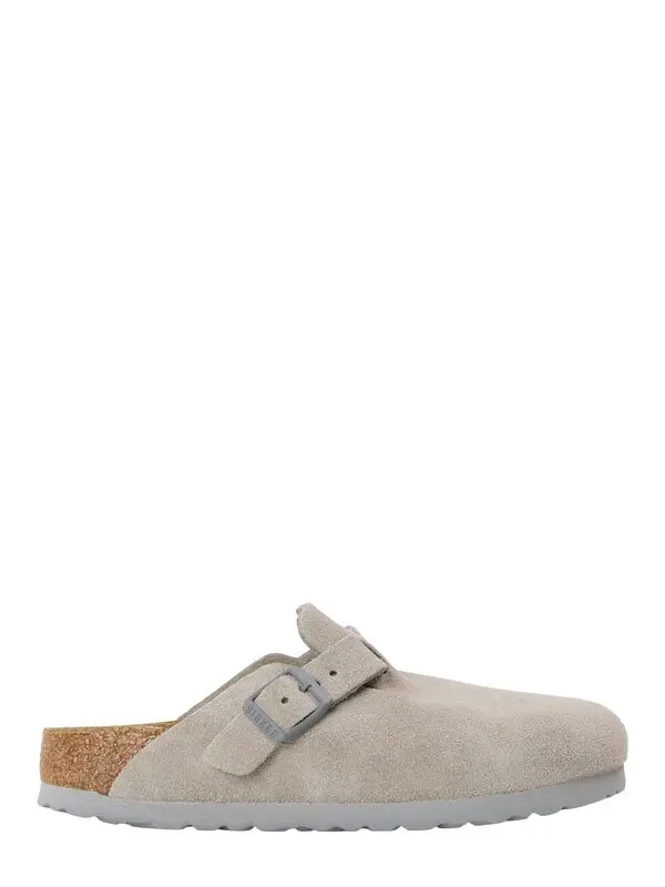 BIRKENSTOCK Boston Clogs With Buckle Detailing - Nude