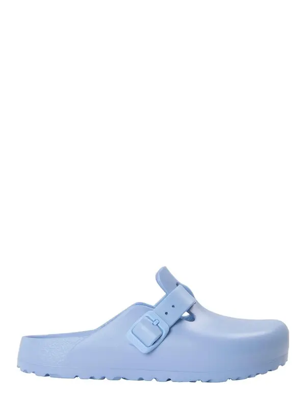 BIRKENSTOCK Buckled Clog Slip-ons - Blue
