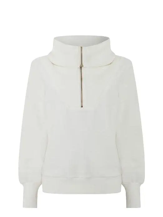 Varley Half-zip Pullover - Ivory