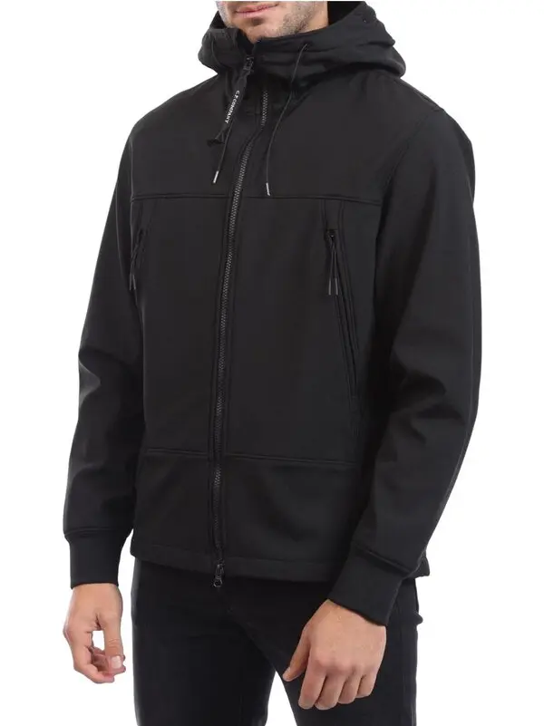 C.P. COMPANY Shell-r Goggle Jacket - Black