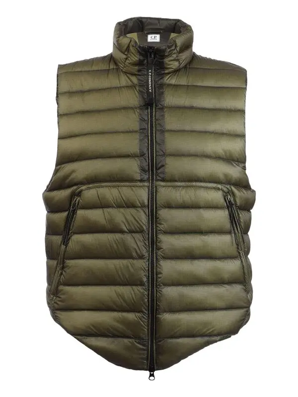 C.P. COMPANY D.d. Shell Goggle Down Gilet - No