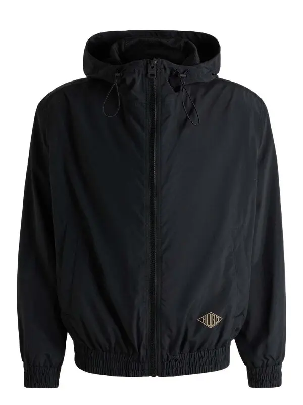 Hugo Boss Hugo Benji2521 Mesh Lining Windbreaker Jacket - Black