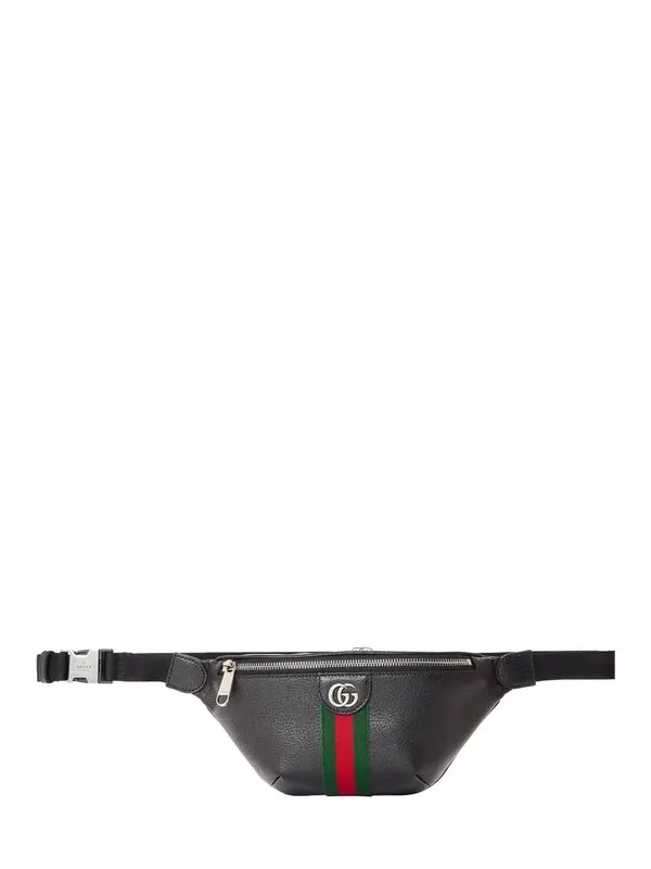 Gucci Leather Belt Bag - Black